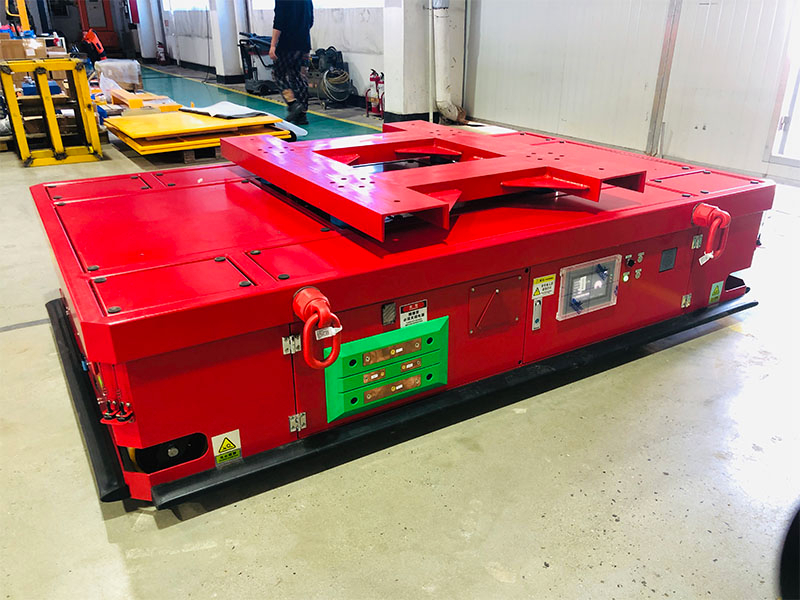 10T Dual-vehicle Linkage Lifting AGV（Mobile Stage AGV） - Buy 10T dual ...