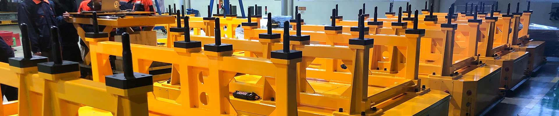 10T Dual-vehicle Linkage Lifting AGV（Mobile Stage AGV） - Buy 10T dual ...